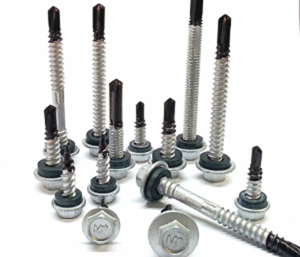 Hex Flanged Head BI-METAL SDS – Mark Fasteners